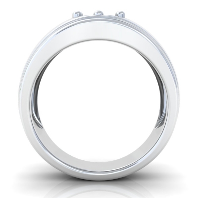 Men's Prong Set Ring Setting | GemsNY