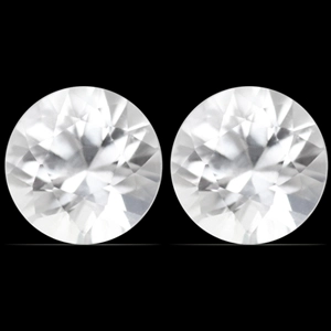 1.79 cttw. Sapphire Round Matched Pair