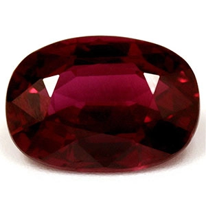 GIA Certified Untreated 2.48 cts. Ruby Oval | GemsNY