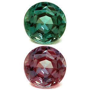 GIA Certified Untreated 0.31 cts. Alexandrite Round