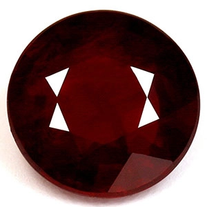 GIA Certified 1.28 cts. Ruby Round | GemsNY