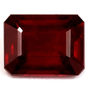 Composite 2.00 cts. Emerald Cut Ruby | GemsNY