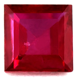 0.49 cts. Ruby Square, AAA Quality (SKU: 82221) | GemsNY