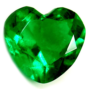GIA Certified 0.69 cts. Emerald Heart