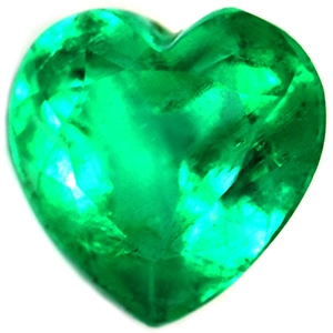 GIA Certified 2.07 cts. Emerald Heart | GemsNY