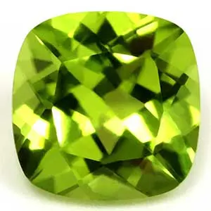2.00 cts. Peridot Cushion | GemsNY