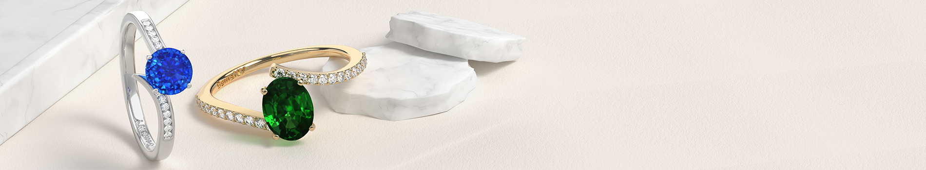 Fine Engagement & Wedding Rings With Embrace Theme | GemsNY