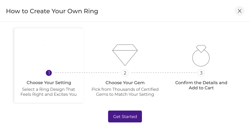 Create Your Own Piece with Engagement Ring Setting | GemsNY