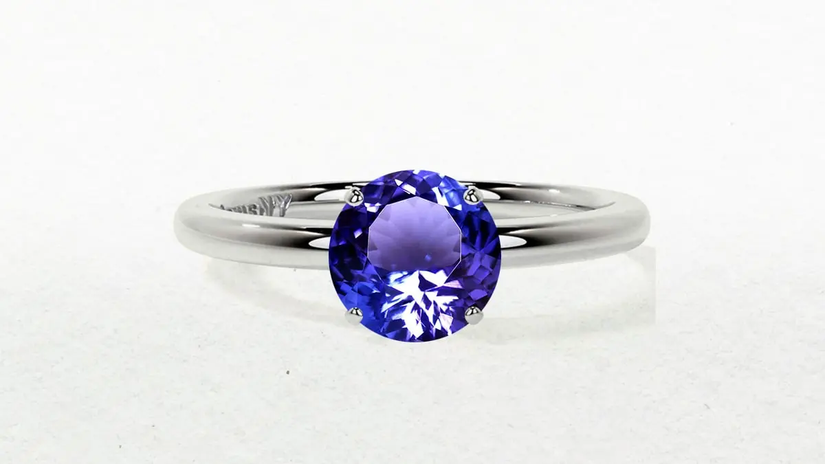 Shop Natural Tanzanite Engagement Rings Online | GemsNY